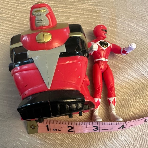 Power Ranger | Toys | Vintage 995 Mighty Morphin Power Rangers Red Ape ...